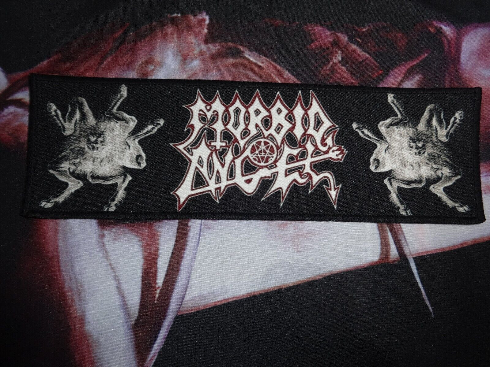 Morbid Angel Back Patch Back Strip Death Metal Deicide Acheron | eBay