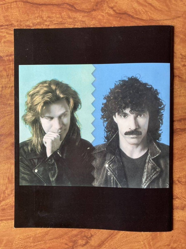 Daryl Hall & John Oates 1988 Tour Brochure, 28x35.5cm, 30 Pages, Used ...