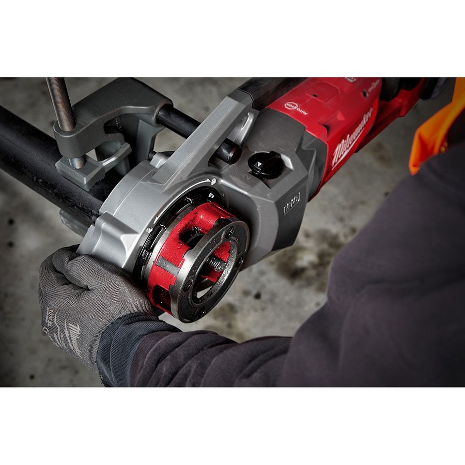 Milwaukee 2874-22HD M18 FUEL Cordless Pipe Threader with One-Key Kit ...