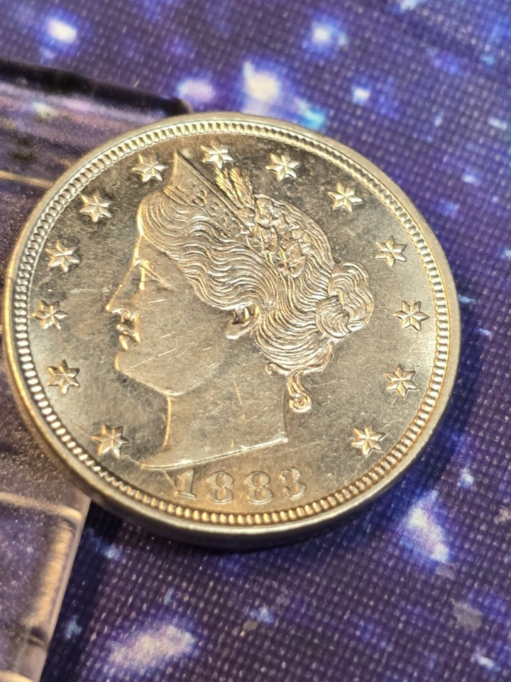 1883 Liberty v Racketeer Nickel Coin, No Cents BU GEM FS-1302 RPD | eBay