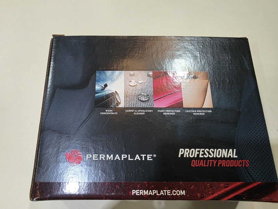 Permaplate Deluxe Maintenance Kit Car Wax And Cleaning | eBay