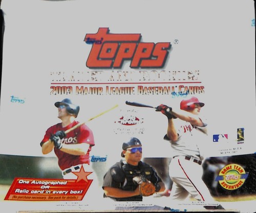 2003 Topps Baseball Traded and Rookies Sealed Hobby Jumbo Box | eBay