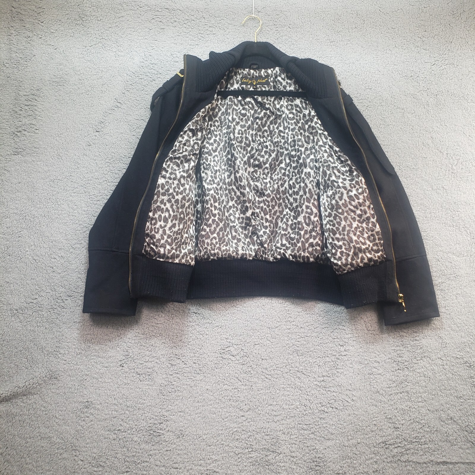 Vintage Baby Phat Jacket Black Y2K gold Bling Jacket … - Gem