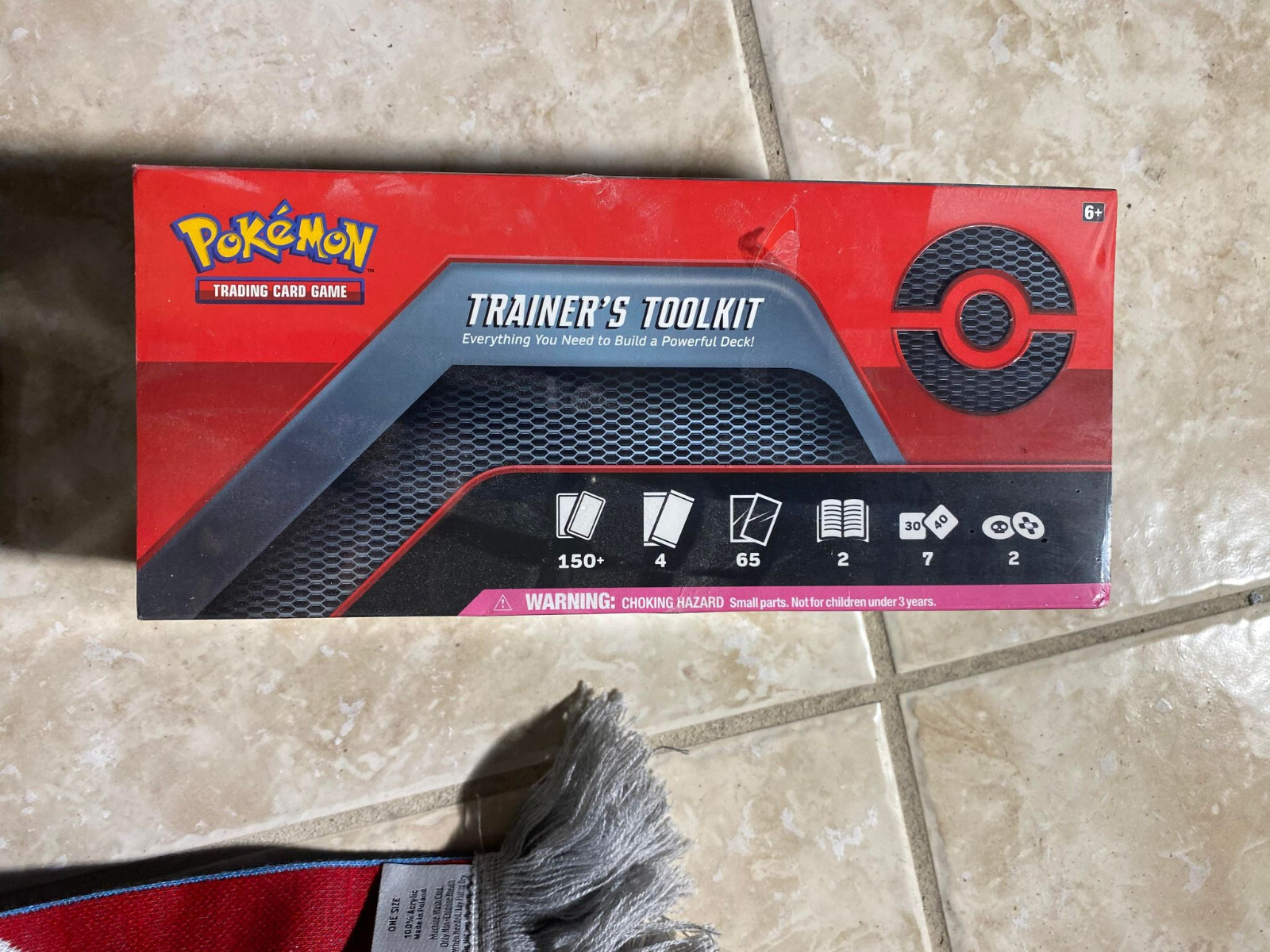 Pokémon TCG Trainers Toolkit Box, 65 Sleeves - 4 Booster Pack SEALED ...