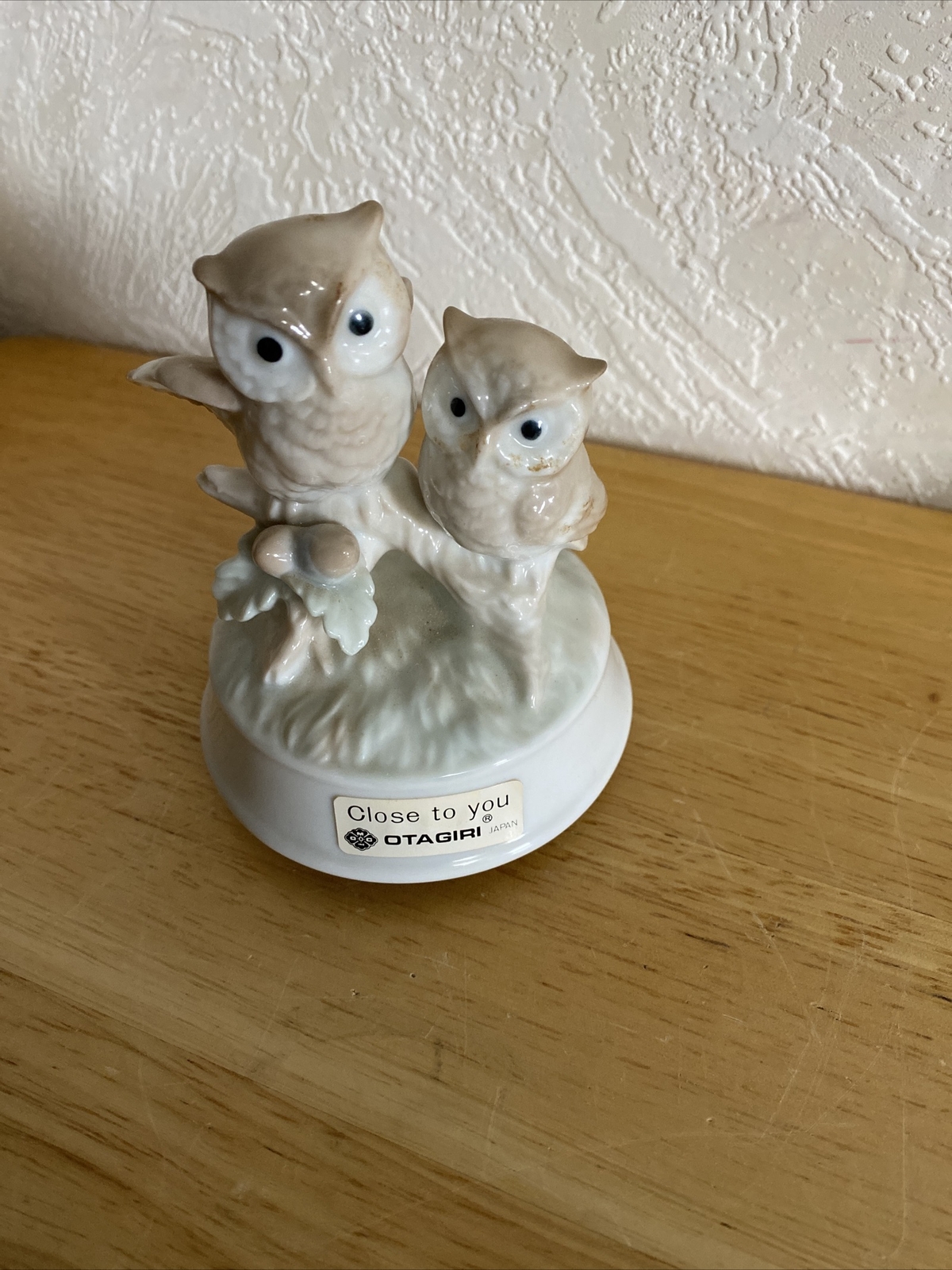 Vintage Otagiri Japan owl music player. | eBay