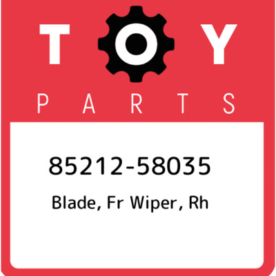 85212-58035 Toyota Blade, fr wiper, rh 8521258035, New Genuine OEM Part ...