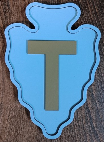 8" US Army 36th Infantry Division SSI Plaque "Arrowhead" | eBay