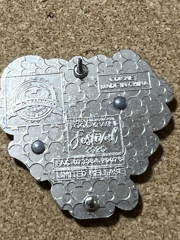 Disney 3D Pin 2020 Chef Mickey & Minnie Epcot Food Wine Festival ...