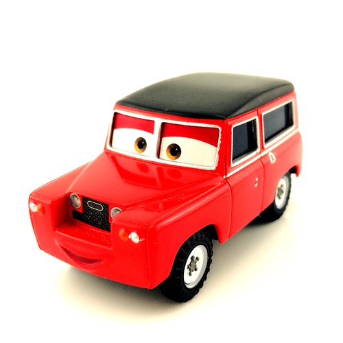 DISNEY PIXAR CARS Queen Top Hat Guard Police 1:55 Mattel Alloy Racing ...