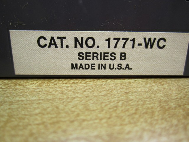 Allen-Bradley 1771-WC (1771WC) Industrial Control System for sale ...