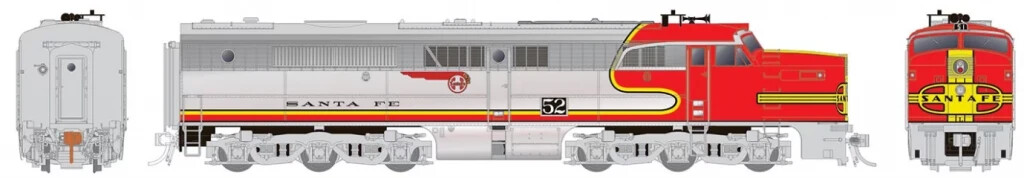 HO RAPIDO 23501 ALCo PA-1 SANTA FE #52L WARBONNET SCHEME | eBay