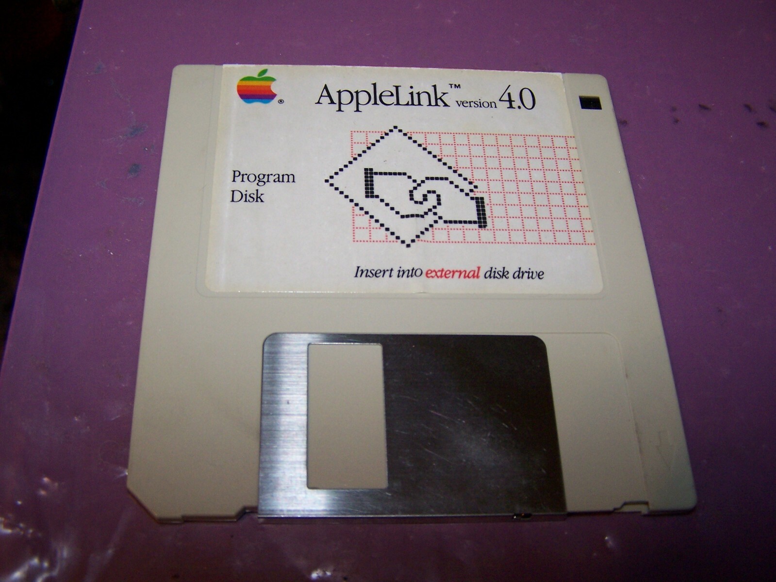 Vintage AppleLink 4.0 Program Disk - 1986 | eBay