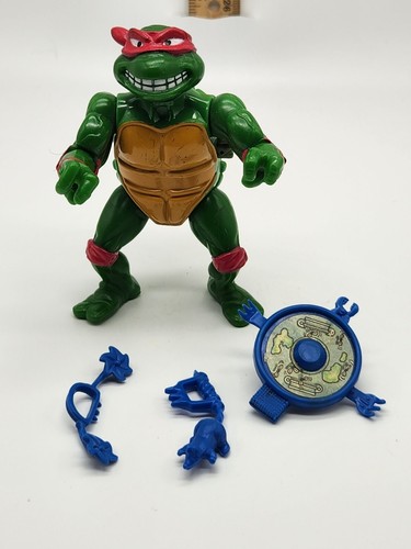 TMNT - Wacky Action Breakfightin’ Raphael - 1989 Vintage Figure - Works ...