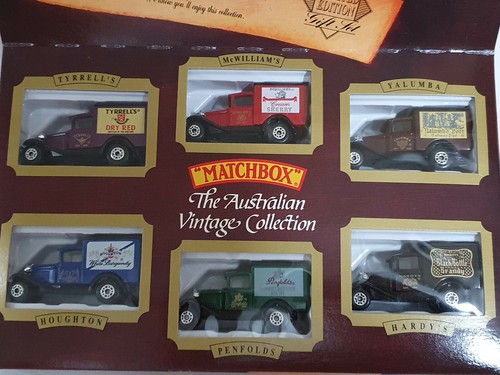 MATCHBOX Australian Vintage Collection MB 913 Set of 6 MB 38s Wine ...