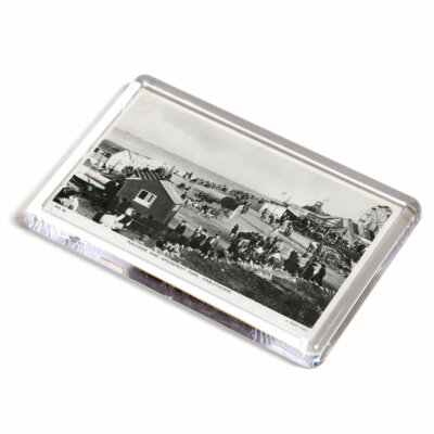 FRIDGE MAGNET - Vintage Lincolnshire - Pullover and Amusement Park ...