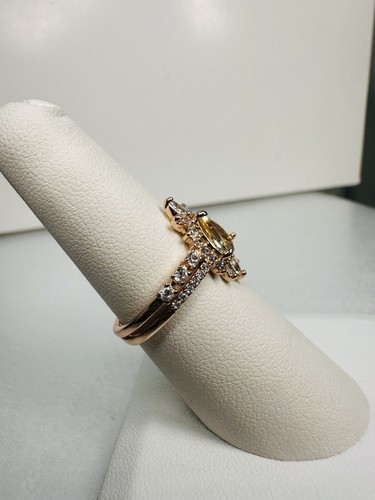 Bomb Party Sz7 Revealed BP Ring Fashion Jewelry RBP Teardrop Yellow ...