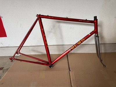 OLMO SUPER GENTLEMAN OVAL TUBING STEEL ROD BIKE FRAME - SIZE M 54,5 ...