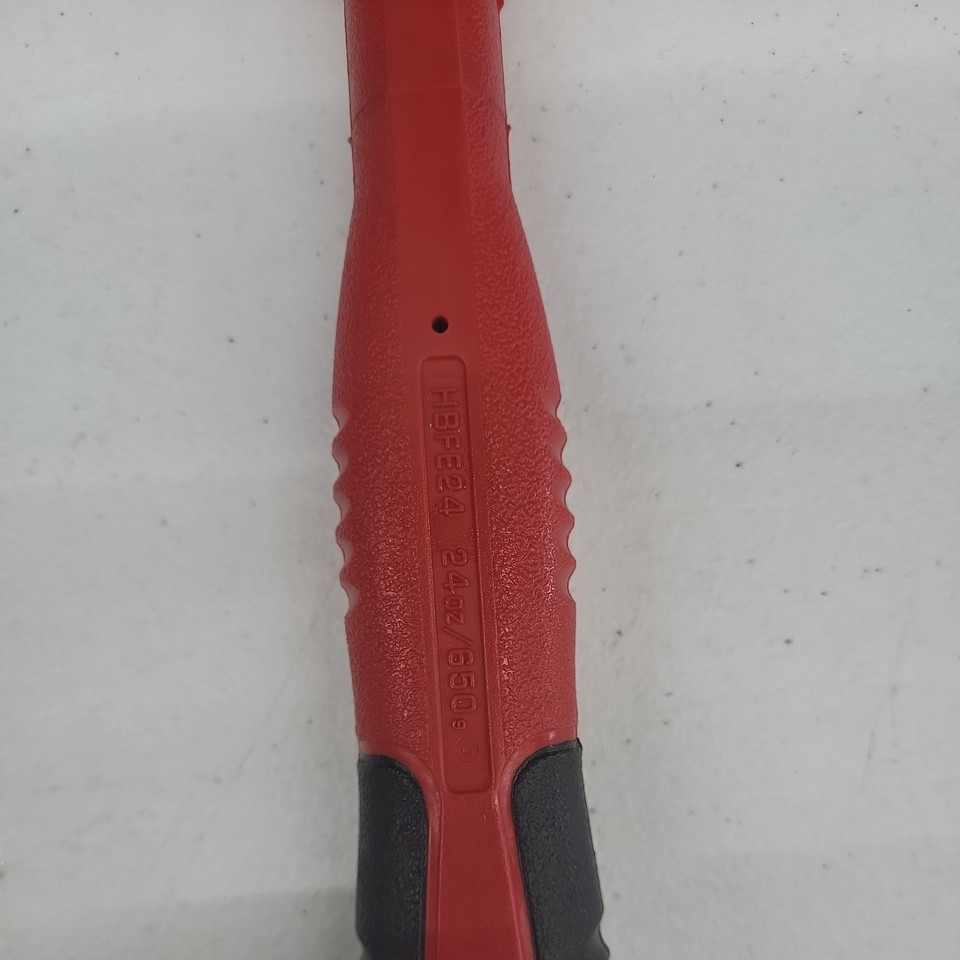 Snap-On Tools 24oz Dead Blow Hammer. HBFE24. Soft Grip. Red | eBay