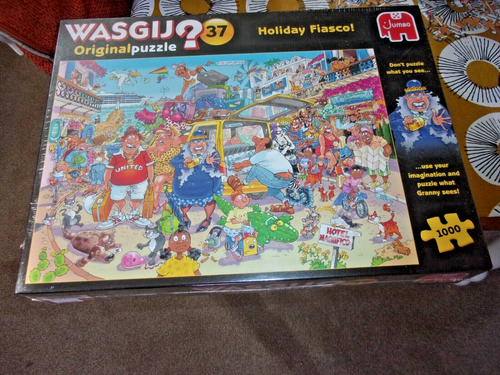 HOLIDAY FIASCO 1000 PIECE WASGIJ ORIGINAL JIGSAW PUZZLE BRAND NEW AND ...