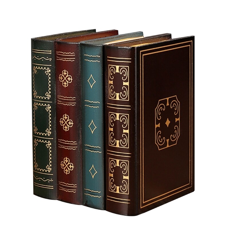 1PC Decorative Bookshelf Fake Box False Display Props Boxes | eBay
