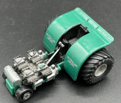 Micro Machines TRACTOR PULL GREEN MACHINE NEAR MINT VERY HARD TO FIND ...