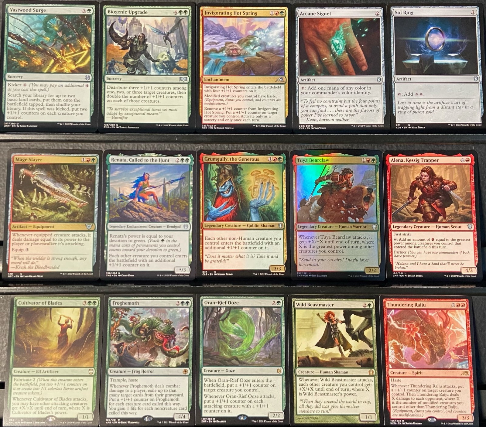 ***Custom Commander Deck*** Halana & Alena, Partners - +1/+1 Counters ...