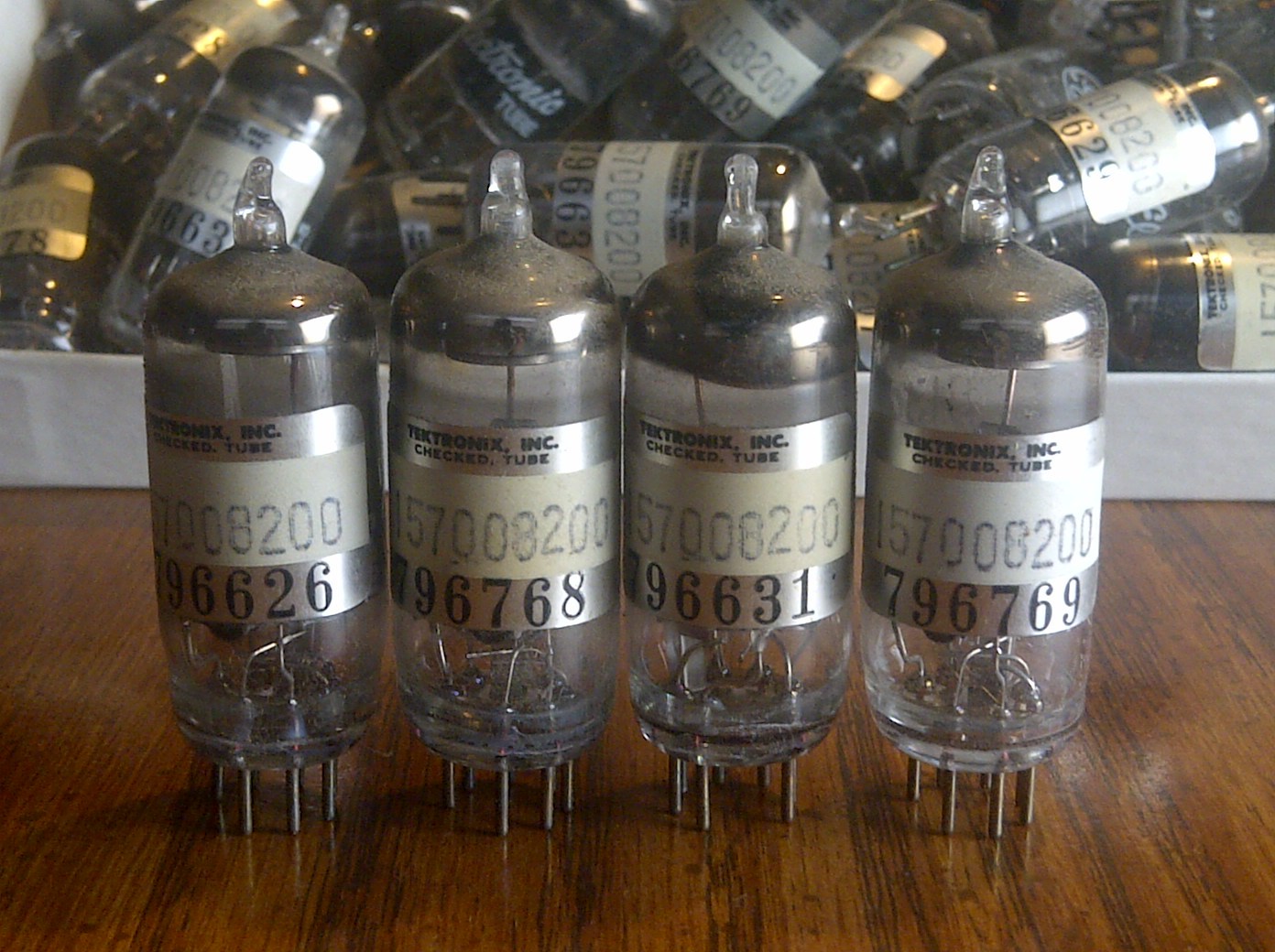 (4) GE 8136 / 6DK6 Tubes For Tektronix ((Untested!)) | eBay