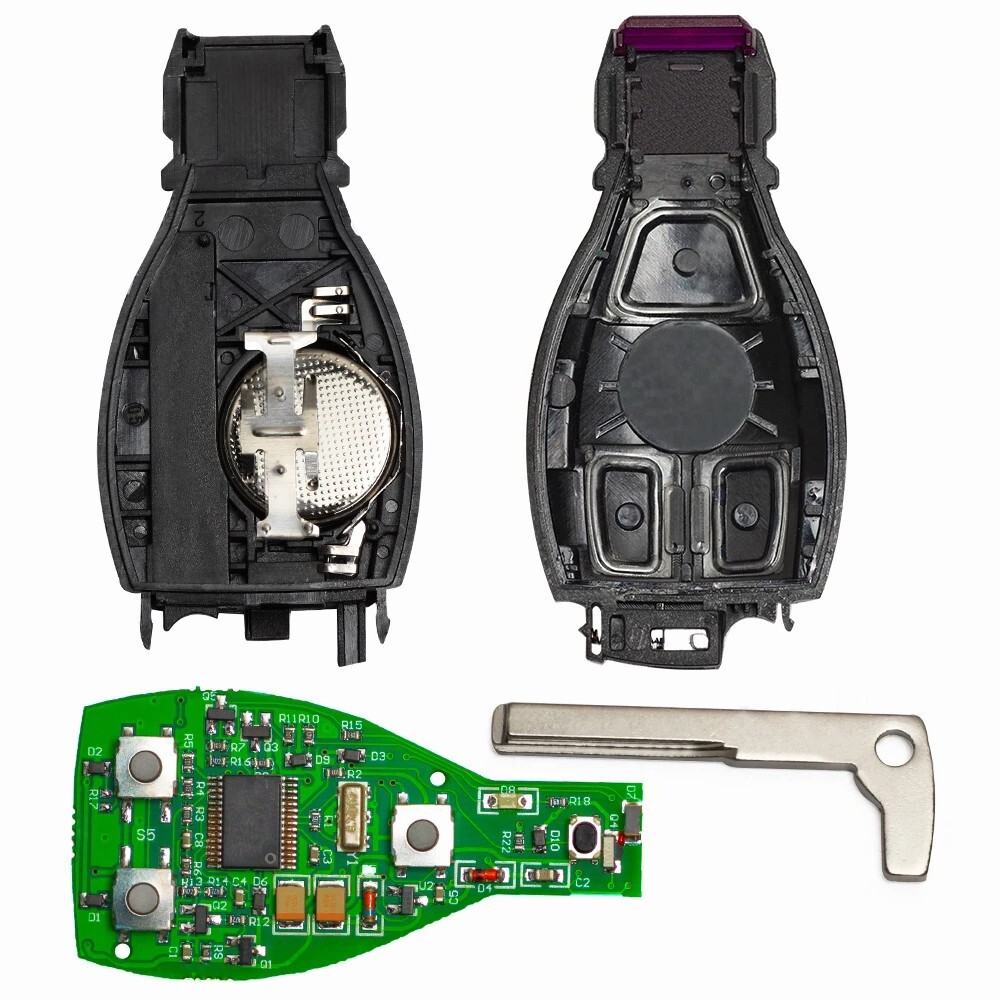 FOR MERCEDES-BENZ GLK GL C CL E S SL SMART KEYLESS REMOTE KEY 3 BUTTONS IYZDC07 | eBay