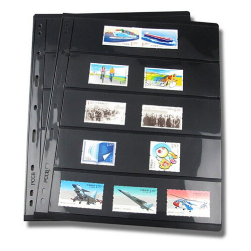 Stamp Pages for Stamp Album Binder Pages for Stamp Collectors 10 Sheet ...