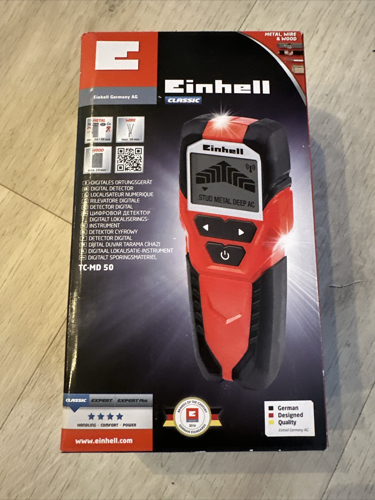 Einhell TC-MD 50 Digital Pipe Wire and Stud Detector for sale online | eBay