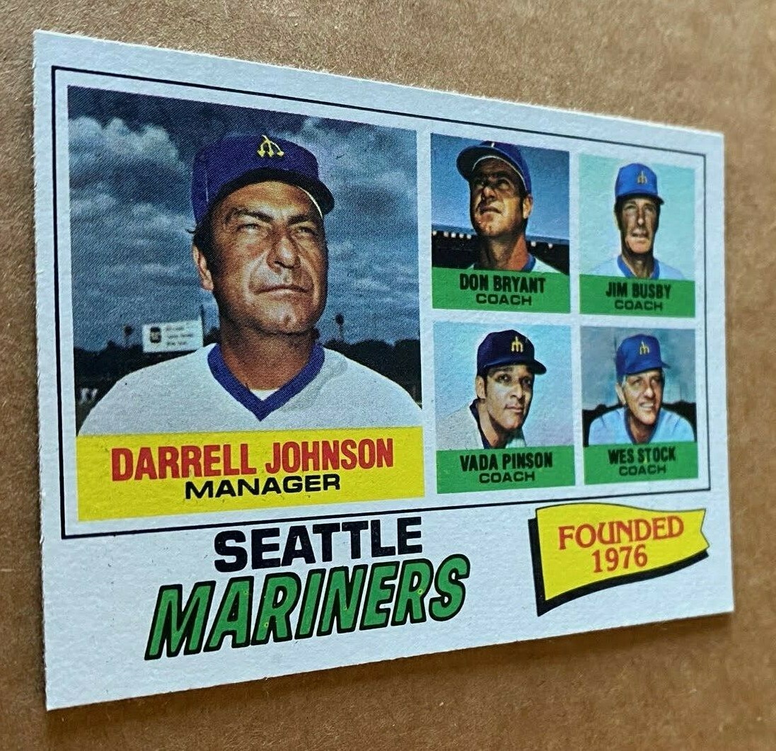 1977 Topps - #597 Vada Pinson, Darrell Johnson, Wes Stock for sale online | eBay