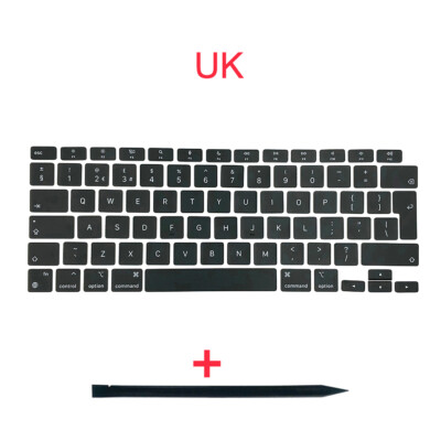 New Laptop Keycaps For Macbook Air 13" M1 A2337 Keys Key Cap UK Layout ...