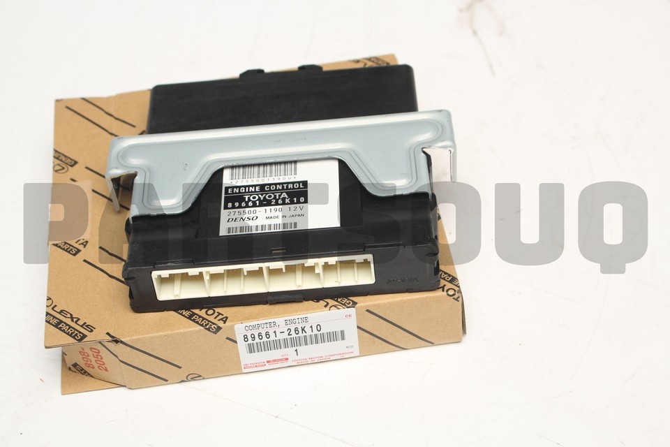 8966126K10 Genuine Toyota COMPUTER, ENGINE CONTROL 89661-26K10 | eBay