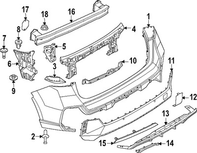 Genuine BMW 2023-2024 BMW X1 - Side Support 51-12-9-881-944 | eBay