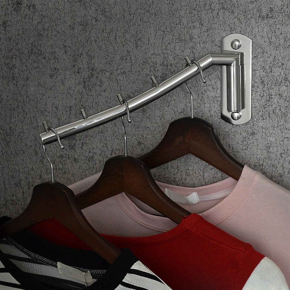 Stainless Steel Hanging Hook Swing Hanging Hook storage hook bathroom ...