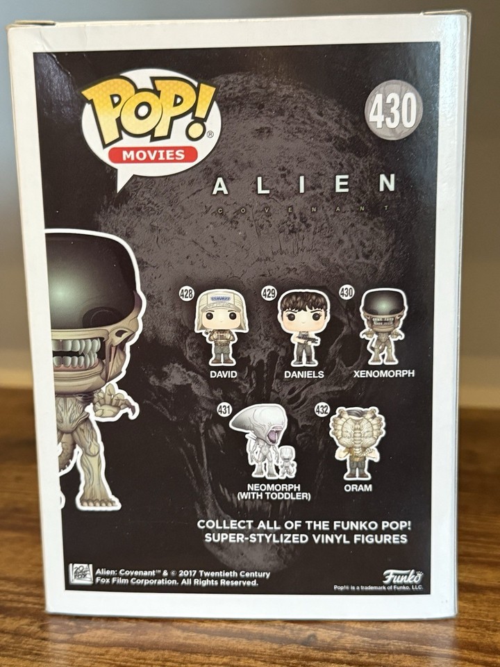 Funko Pop Alien Xenomorph 430 Figure Vaulted Edition NEW | eBay UK