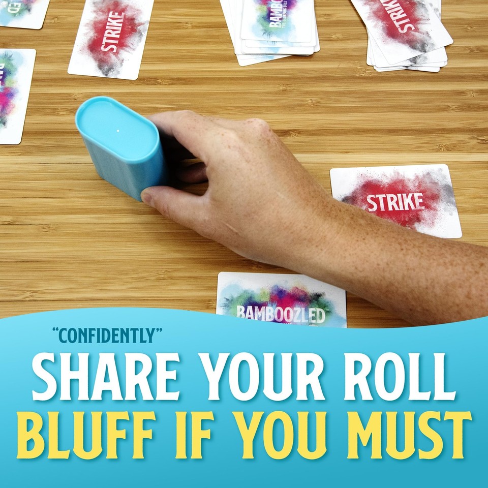 Bamboozled - A Hilariously Fun Bluffing Dice & Card Game. Family ...