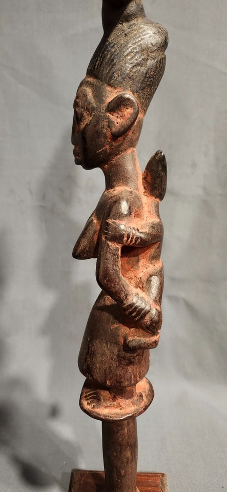 Oshe Shango / Chango Dance Wand, Maternity. LOT 2099. Yoruba /Nigeria ...