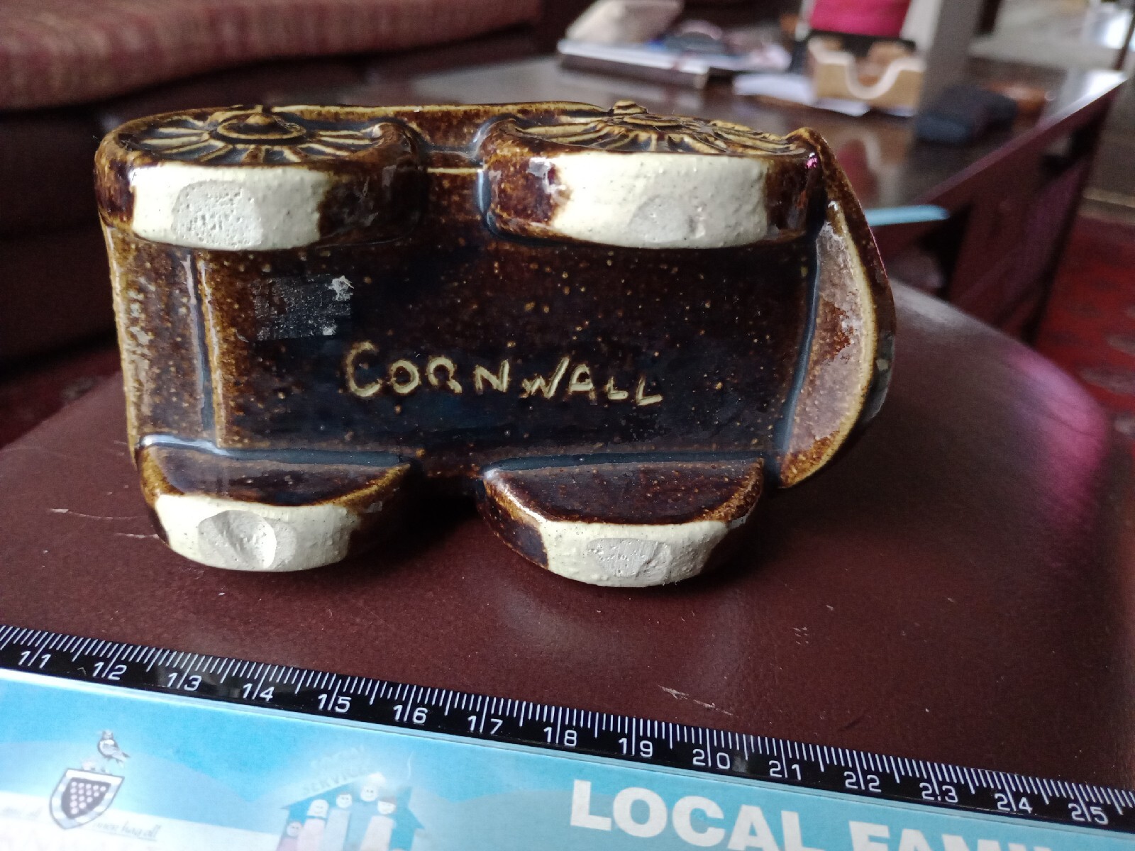 1970s Tremaen? Studio Pottery Cornwall. Ceramic Steam Train Engine ...