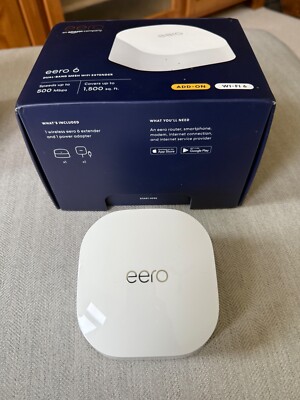 eero 6 Mesh WiFi Extender - Model Q010001 with Original Packaging ...