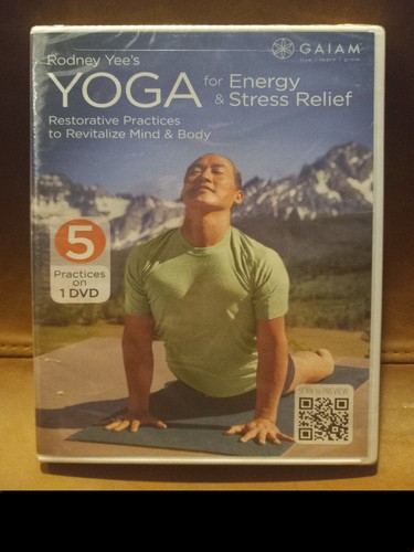 Rodney Yee's Yoga for Energy and Stress Relief (DVD) for sale online | eBay