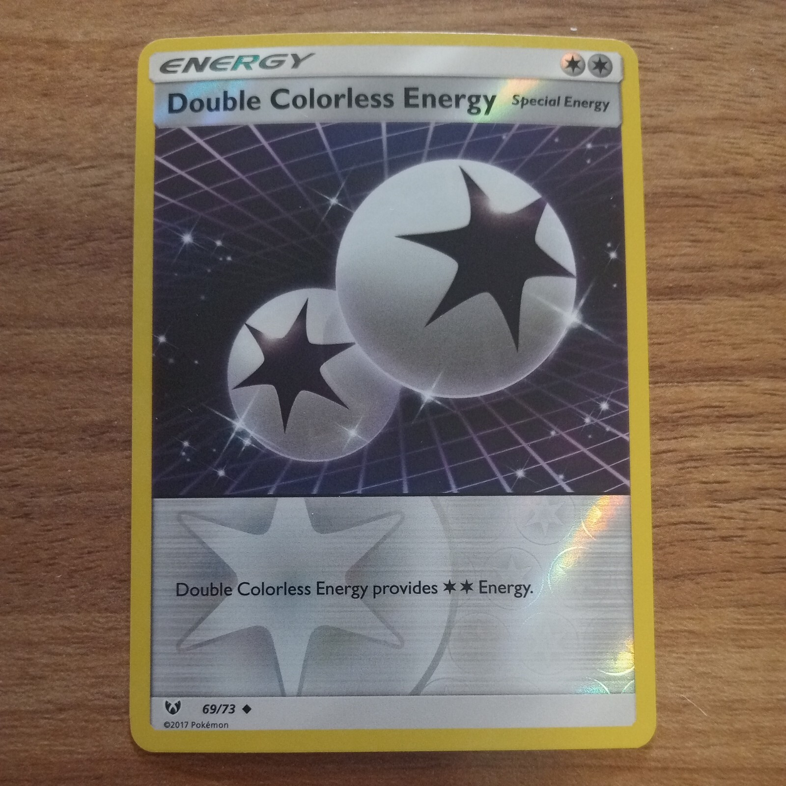 Pokemon Card TCG - Double Colorless Energy - 69/73 - Reverse Holo ...