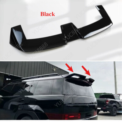For 2024-2025 Hyundai Santa Fe MX5 Black Rear Spoiler Tail Trunk Lip ...