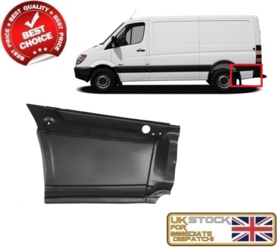 MERCEDES SPRINTER 906 VW CRAFTER SWB REPAIR PANEL LOWER BEHIND REAR ...