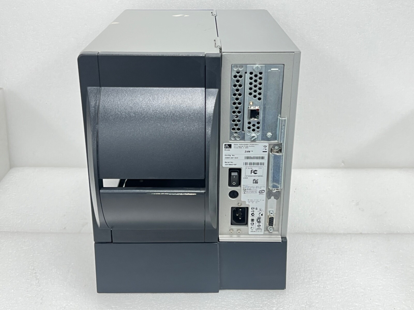 Zebra Z4MPLUS Industrial Thermal Barcode Label Printer for sale online ...