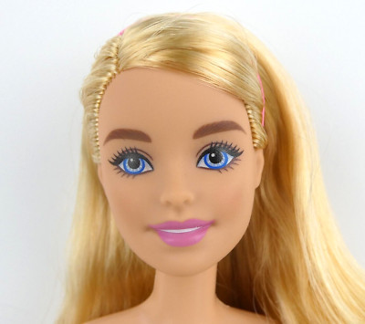 Nude Barbie 2021 Newborn Pups Blonde Blue Eyes HCK75 Doll For OOAK | eBay