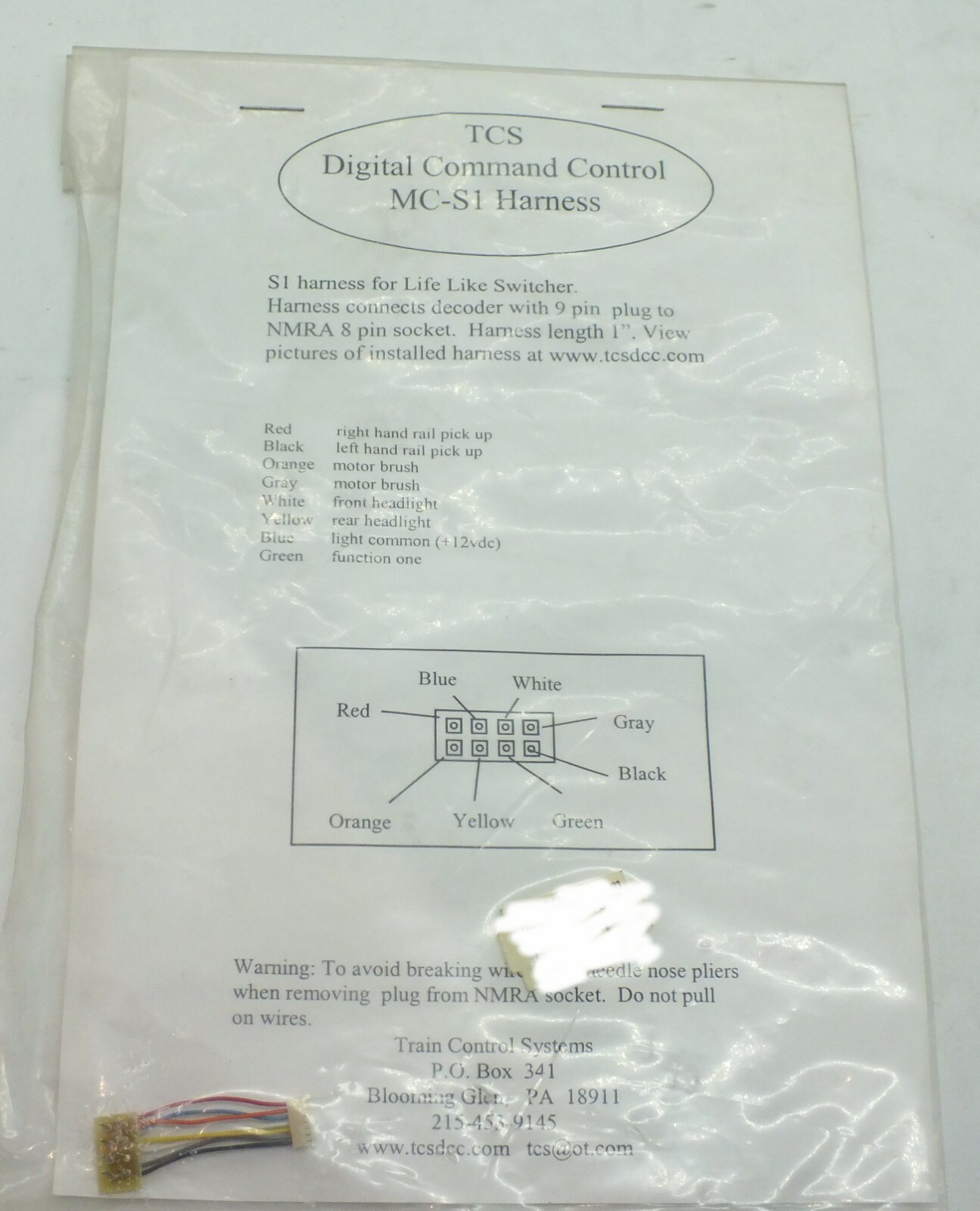 TCS - DCC - Loco Decoders, Harness, Fleetlighter - Multi Listing New ...