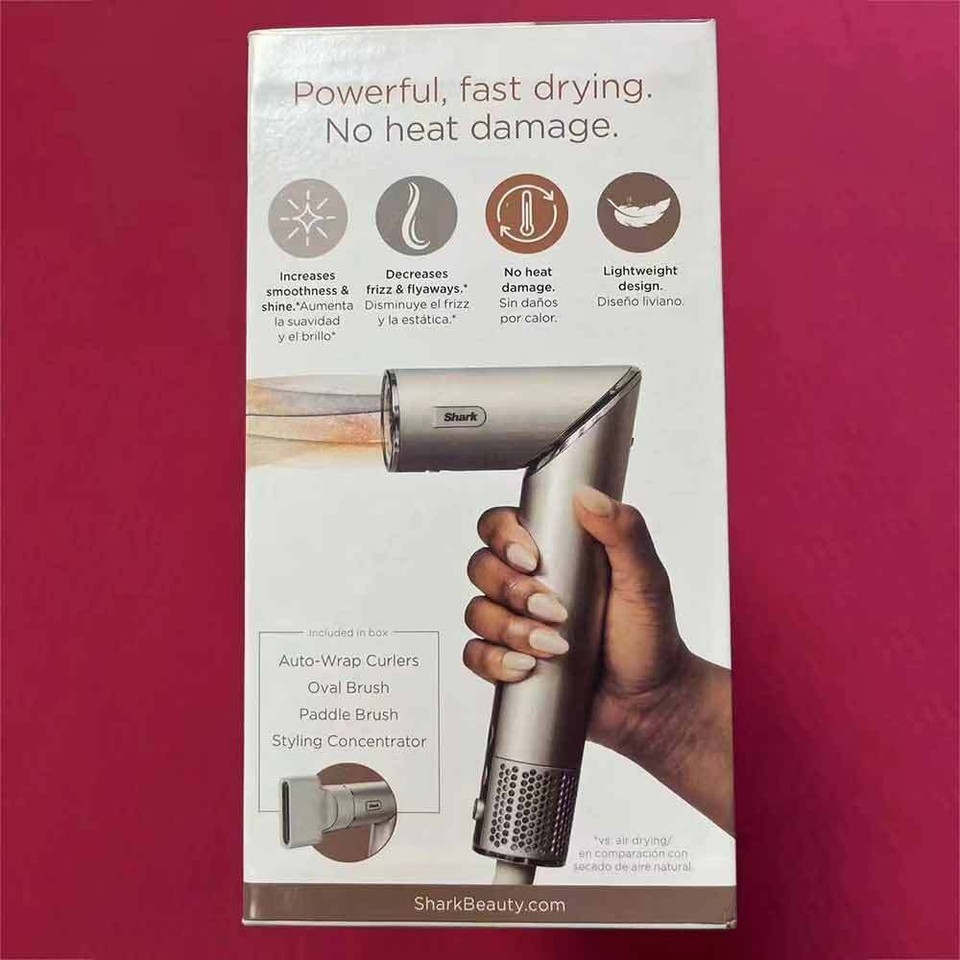 Shark FlexStyle HD430 4 In 1 Air Styler & Hair Dryer Multi-Function ...