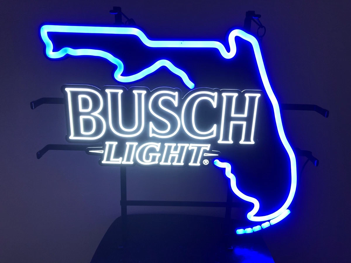 Busch Light Neon Bar Signs