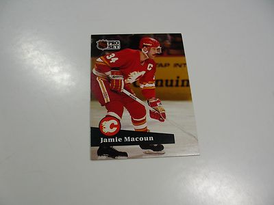 Jamie Macoun 1991 NHL Pro Set (French) card #38 | eBay
